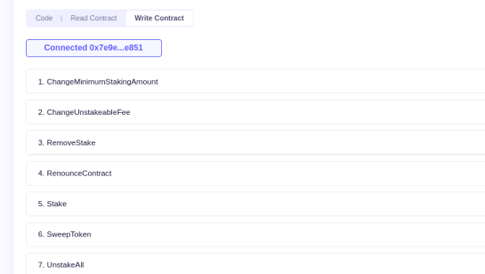 How To Create Staking CRC20 Token Coinex Smart Chain – Part 2